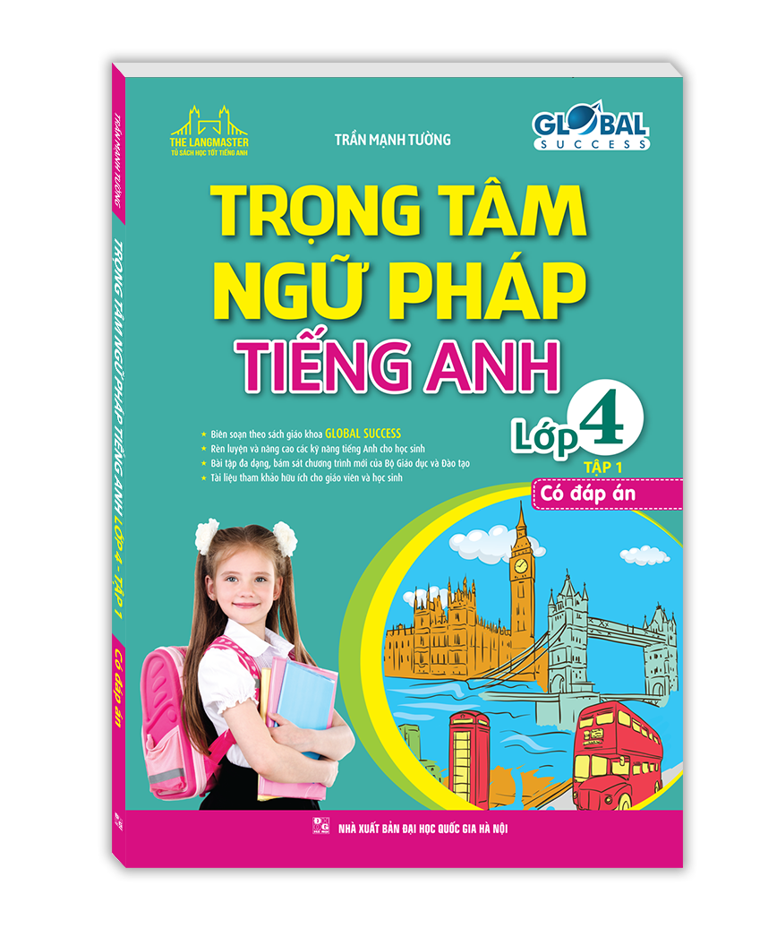 nhà sách minh thắng , sách tiếng anh , lớp 4 , trọng tâm ngữ pháp , tiếng anh 4 , minhthangbook